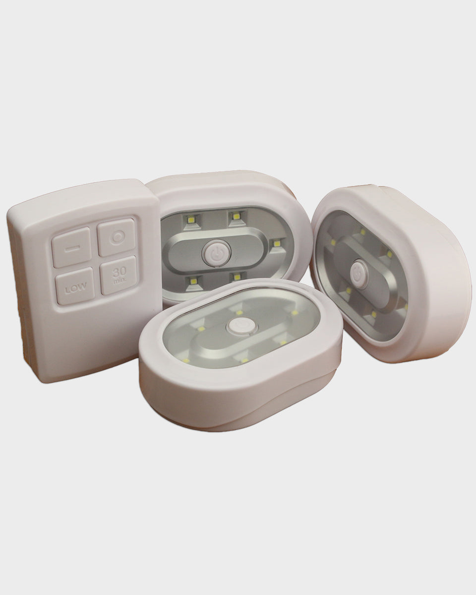Lifemax Remote Control Wireless LED Lights (3 Pack) – Radio Times Shop